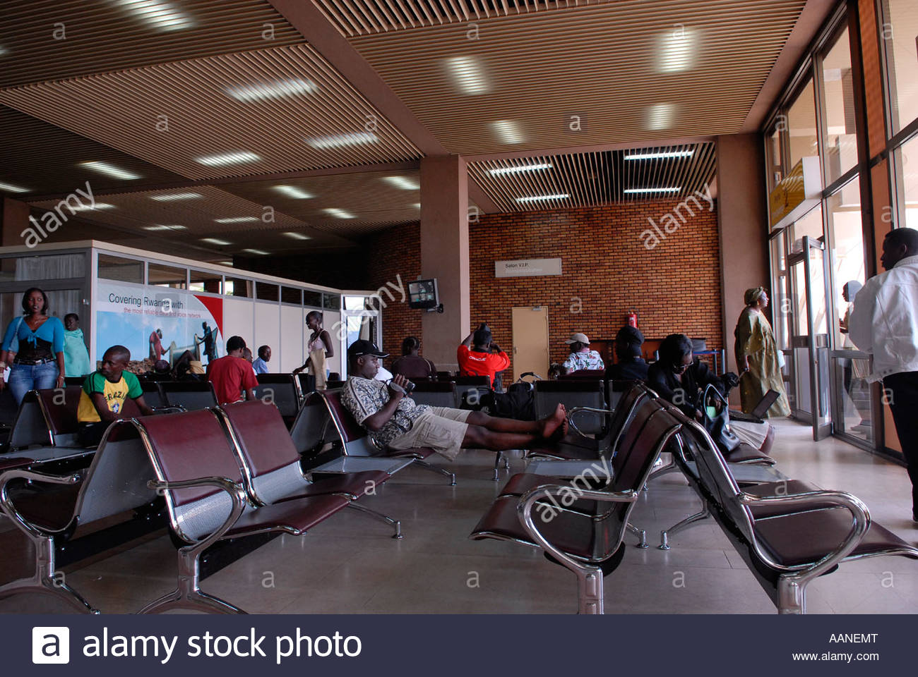 Passenger terminal at Kigali airport Rwanda Stock Photo, Royalty Free ...