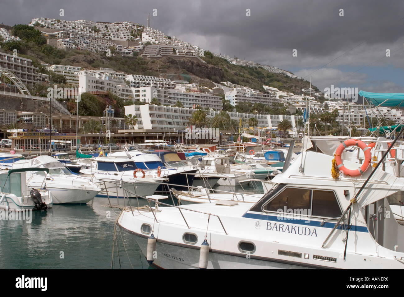 Puerto Rico Grand Canaria Stock Photo - Alamy