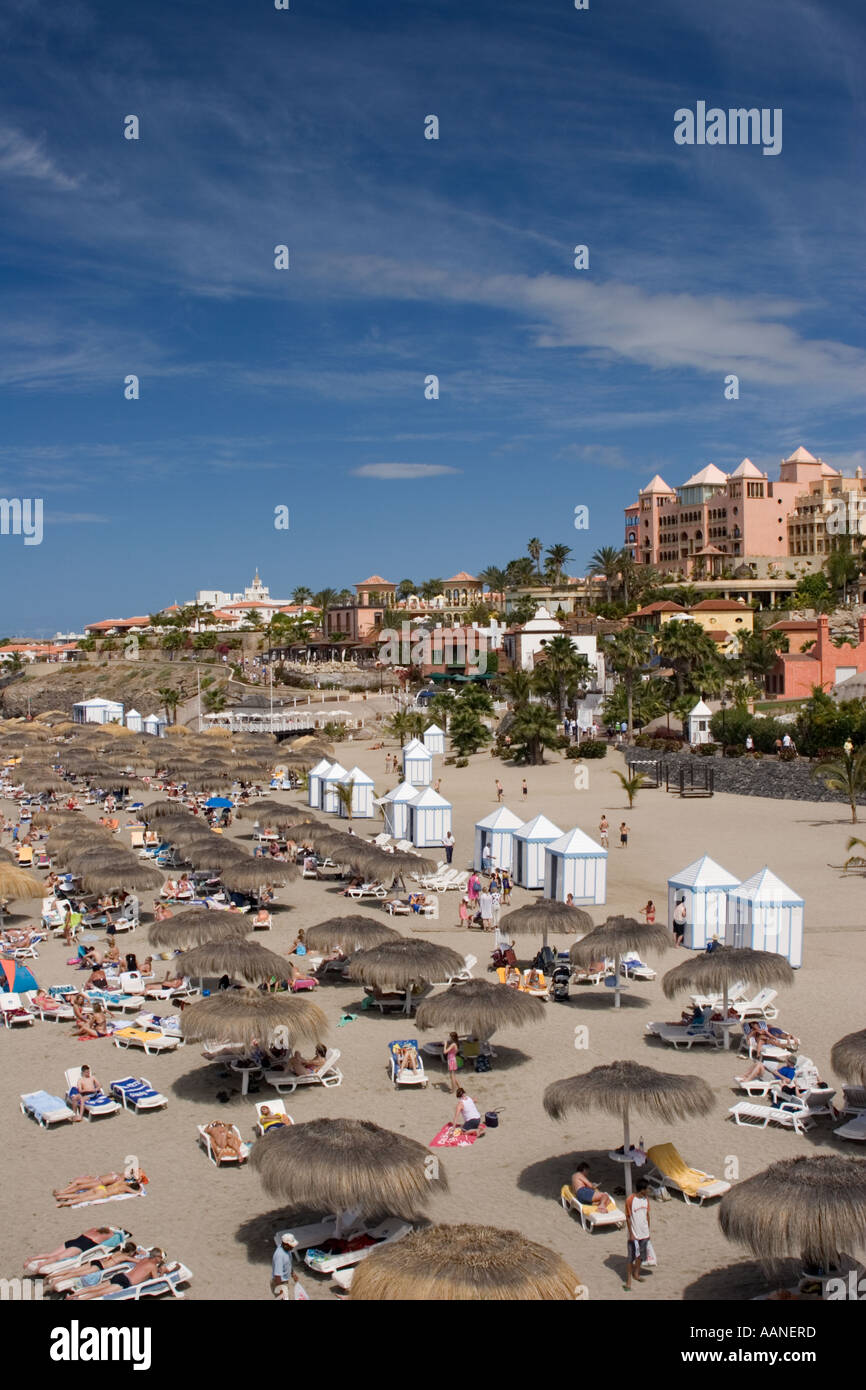 Playa del Duque on the Costa Adeje Tenerife Stock Photo - Alamy
