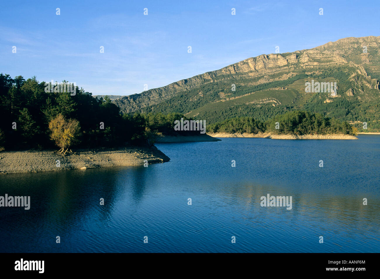 Lake of Castillon, Gorges du Verdon, France, Europe Stock Photo - Alamy
