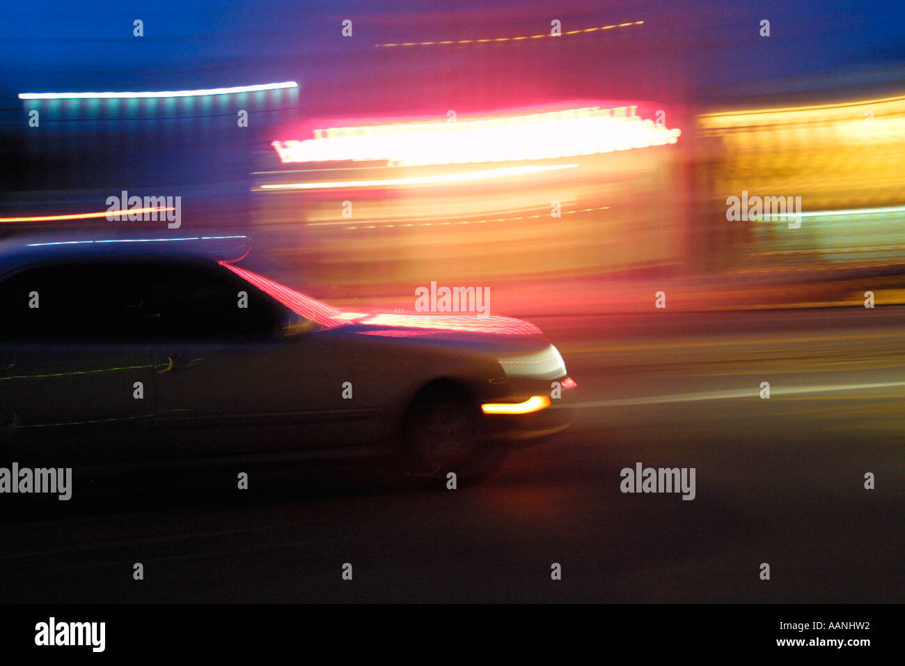 Fast Moving Car blurred Motion Colorful Background Long Exposure fast-moving-car-blurred-motion-colorful-background-long-exposure