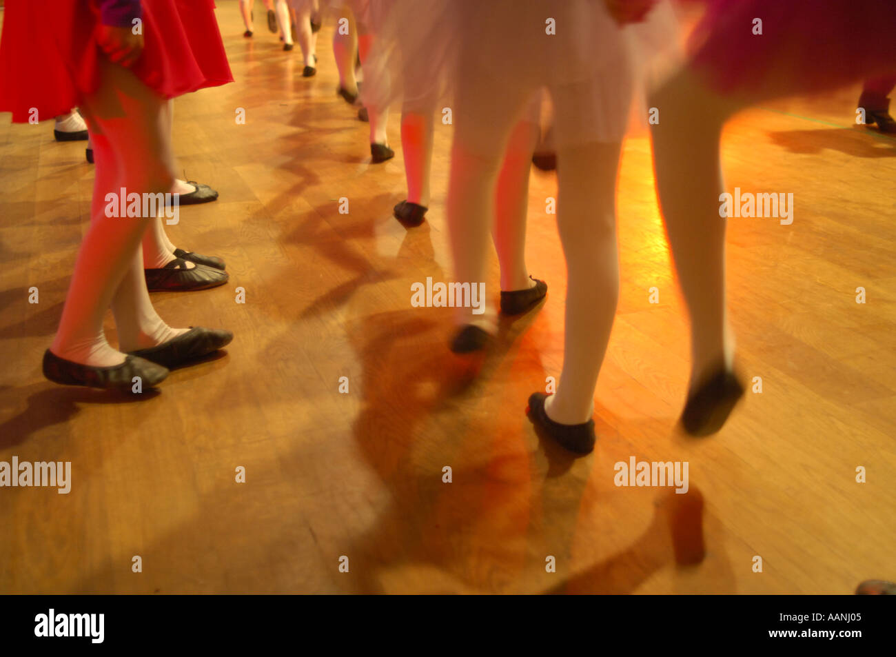 Legs of ballet dancers stepping onto stage at Lublin in Poland Stock ...