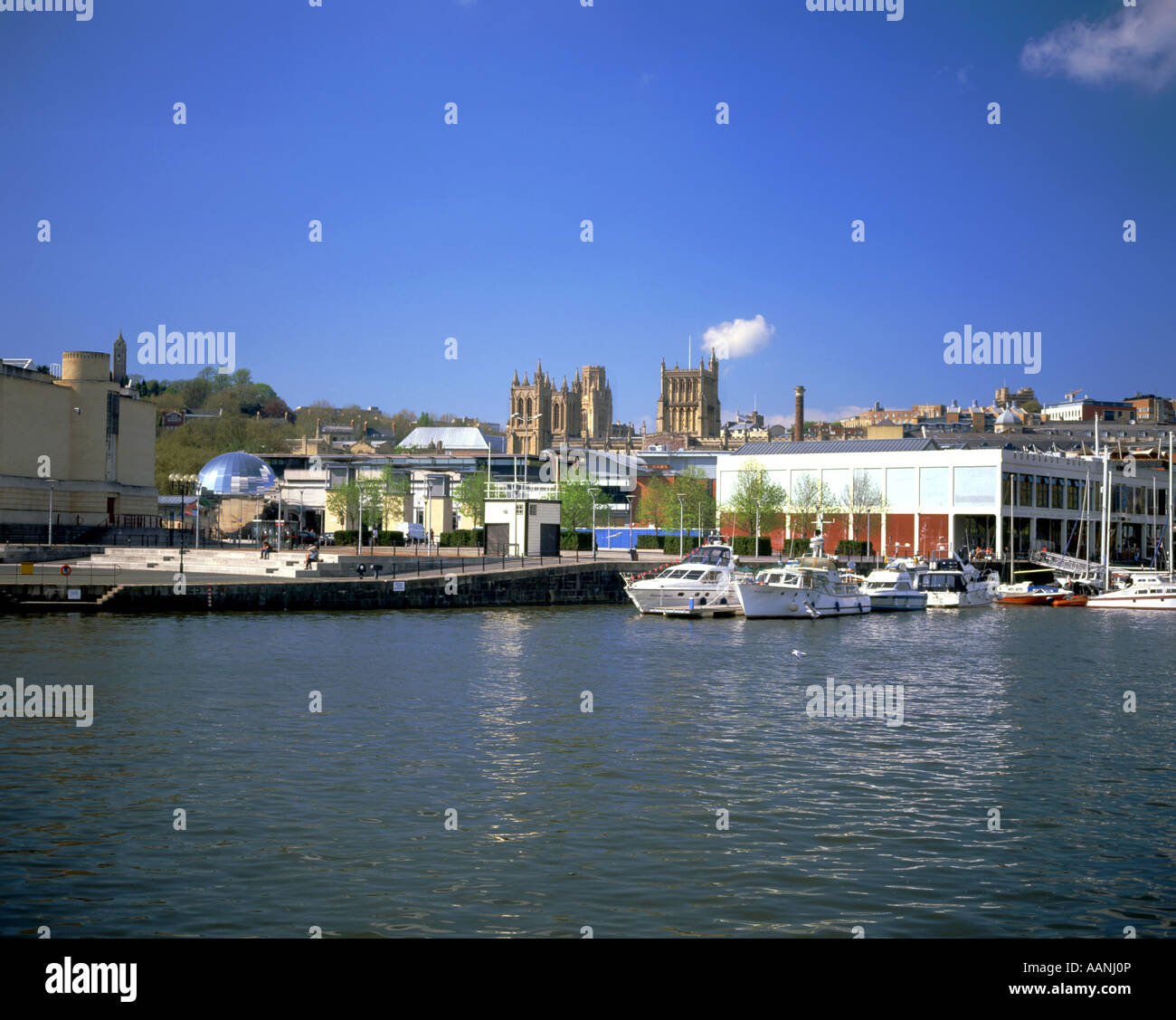 bristol city centre and floating harbour bristol Stock Photo - Alamy