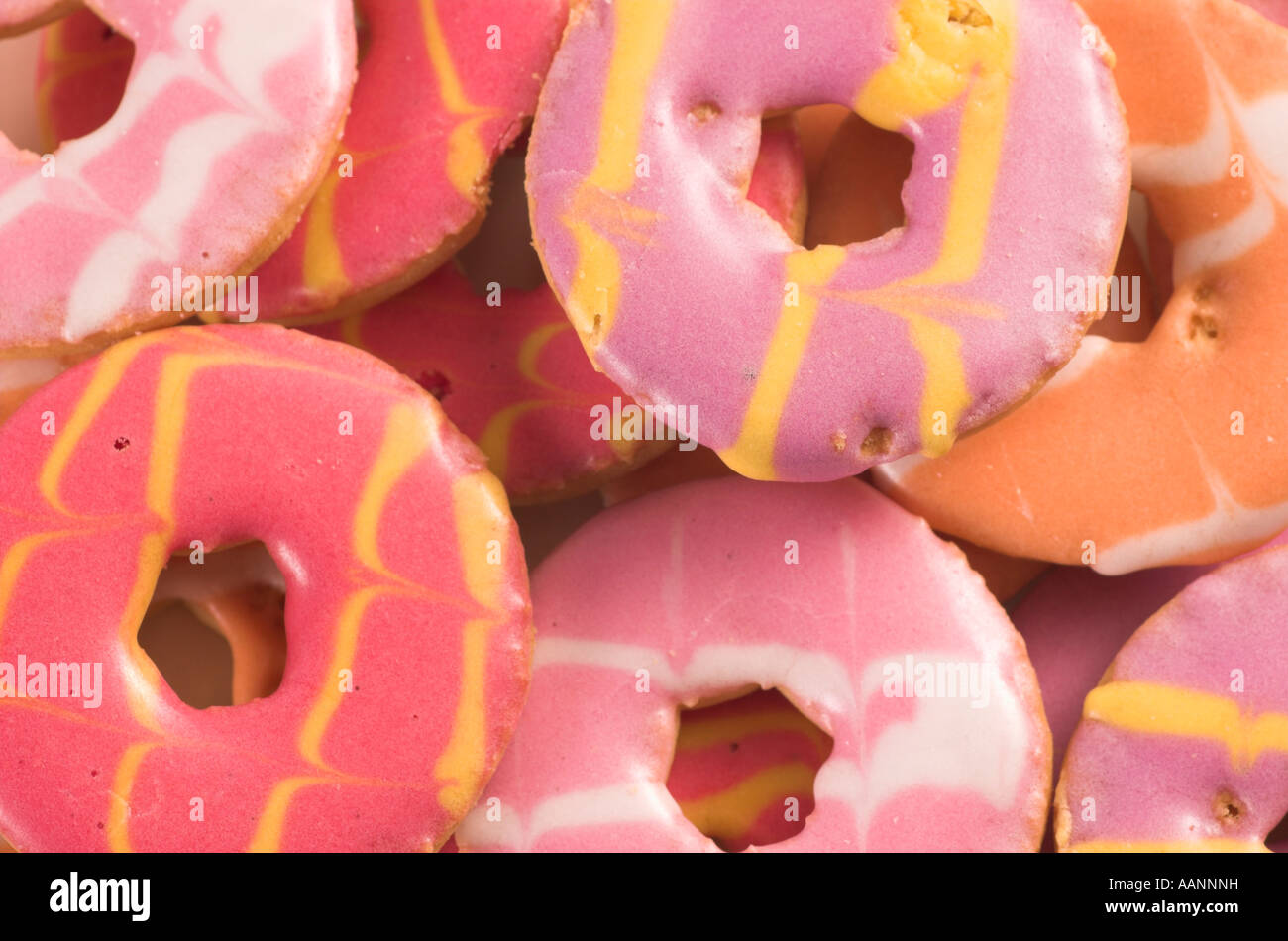 Party Ring biscuits Stock Photo - Alamy