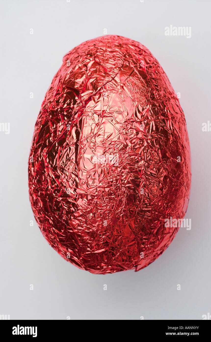 Easter chocolate egg foil hi-res stock photography and images - Alamy