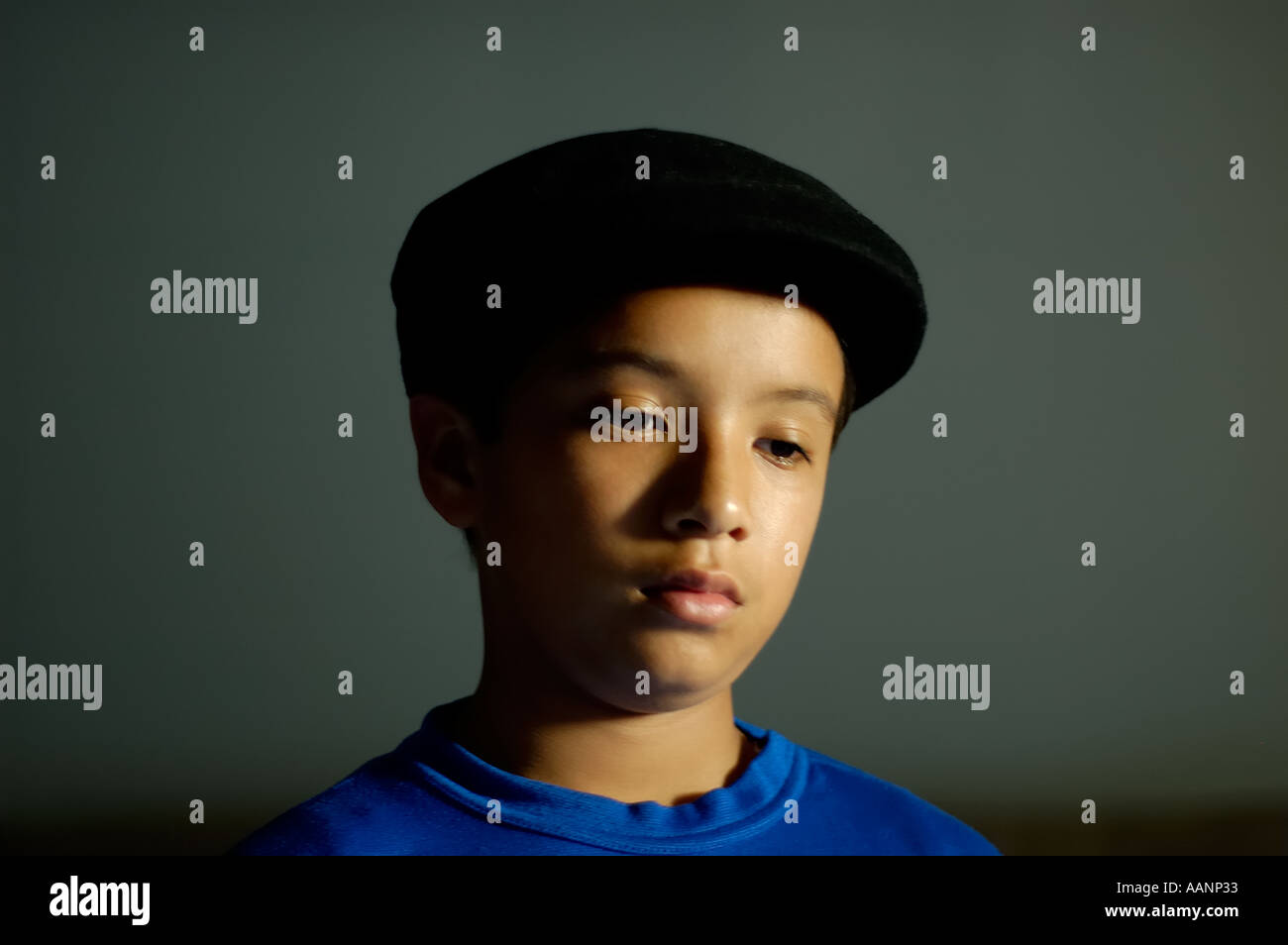 Portrait of a 9 years old boy Stock Photo - Alamy