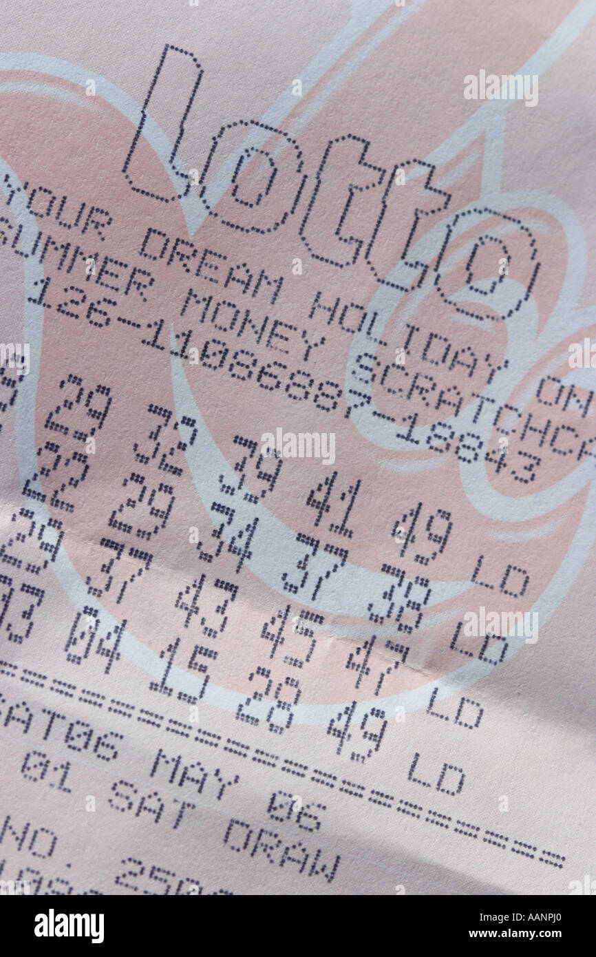 National lottery in the united kingdom hi-res stock photography and ...