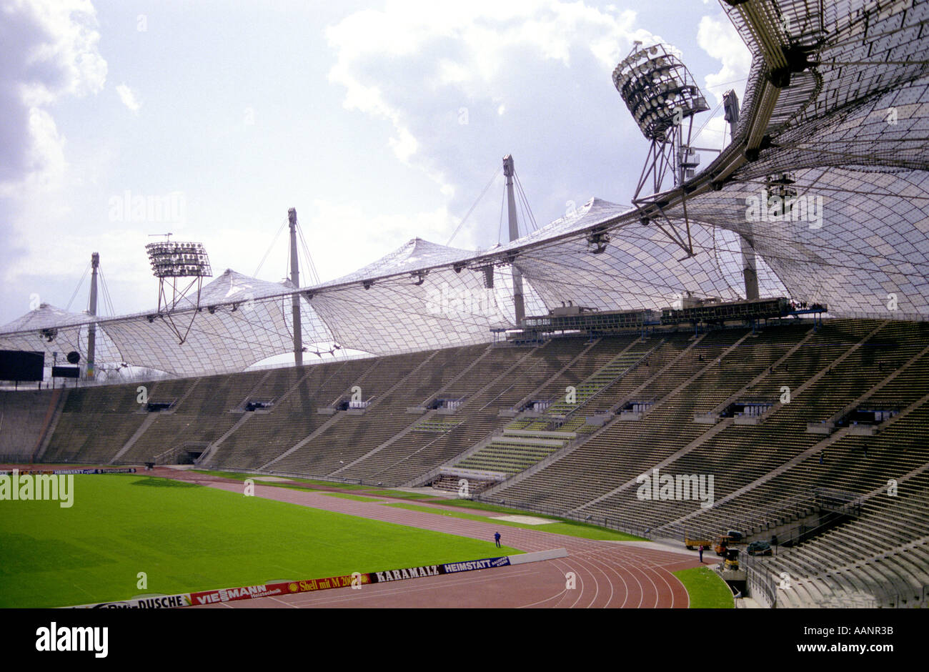 Inside Olympic Stadium Munich Germany Stock Photo - Alamy