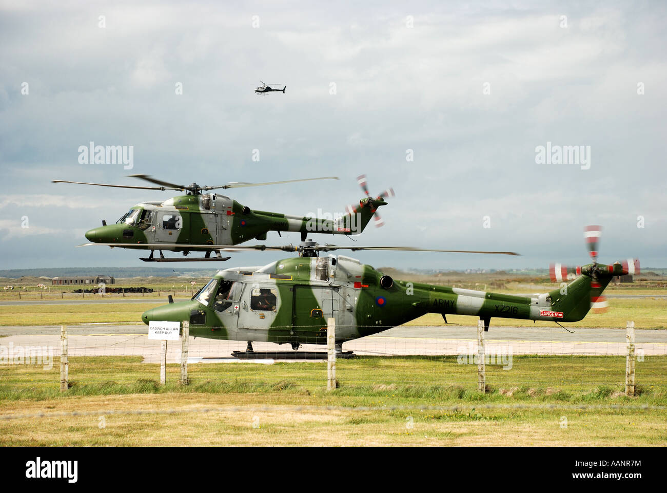 Westland Lynx Helicopters Stock Photo - Alamy