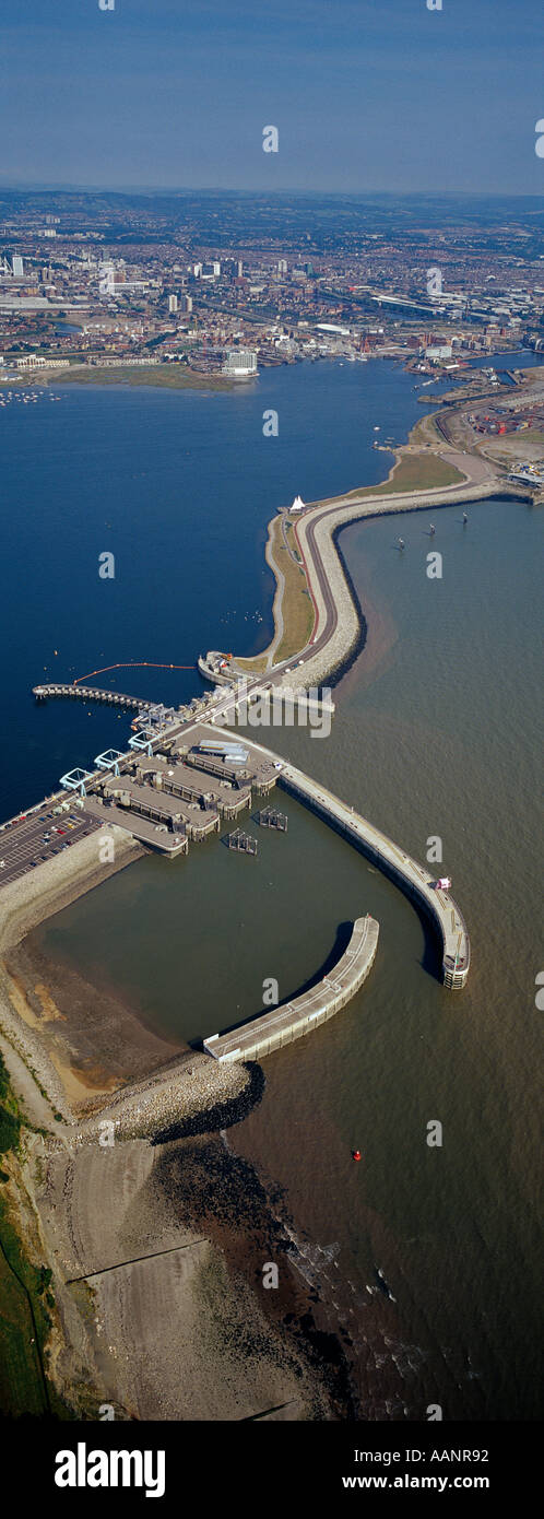 Cardiff bay aerial hi-res stock photography and images - Alamy
