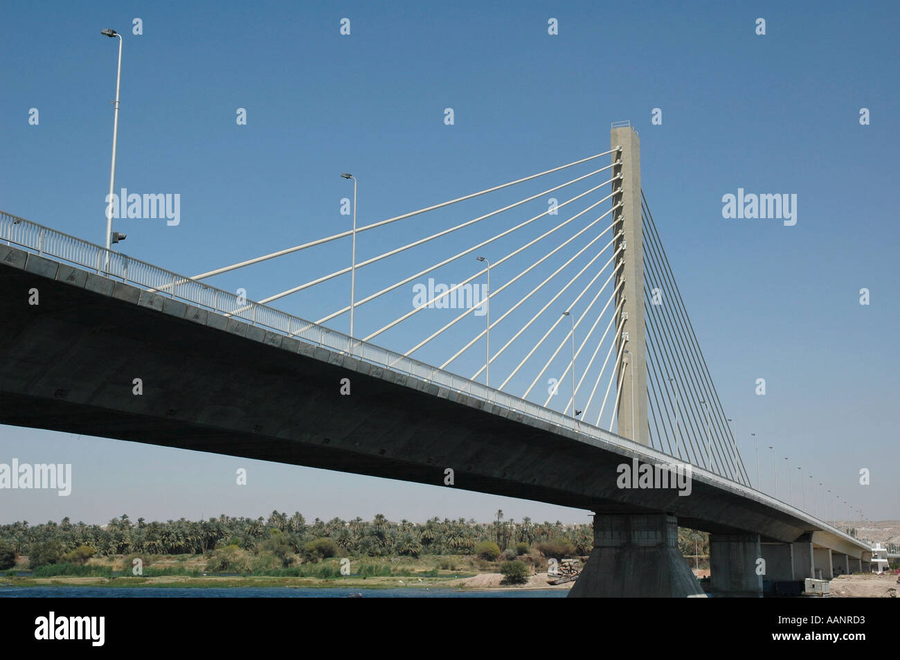 Bridge over the River Nile at Qena Egypt 2 Stock Photo - Alamy