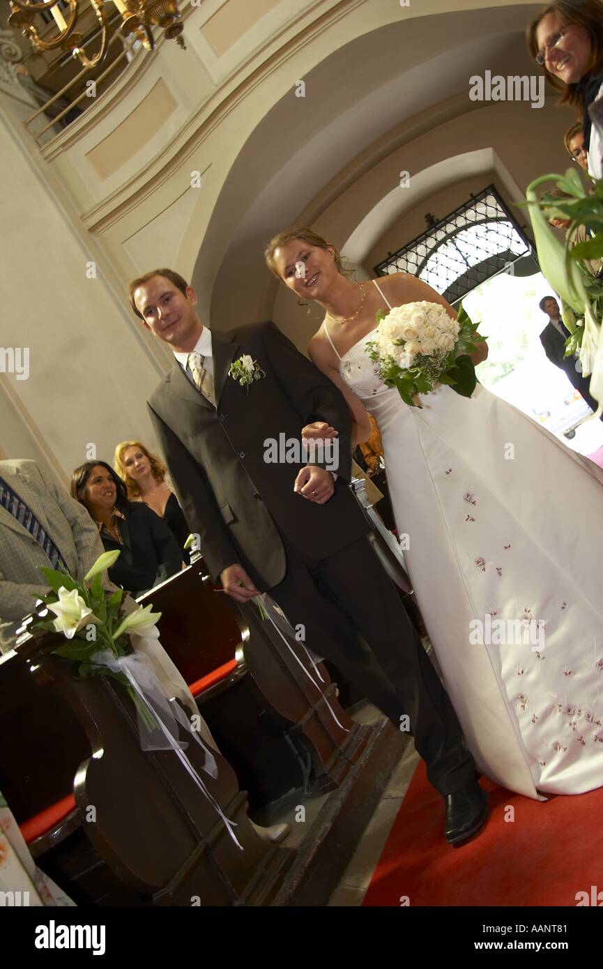 wedding / entering of the bride Stock Photo - Alamy