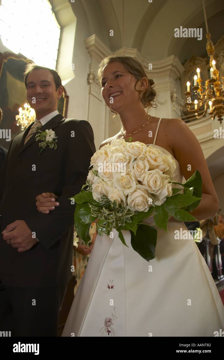 wedding / entering of the bride Stock Photo - Alamy