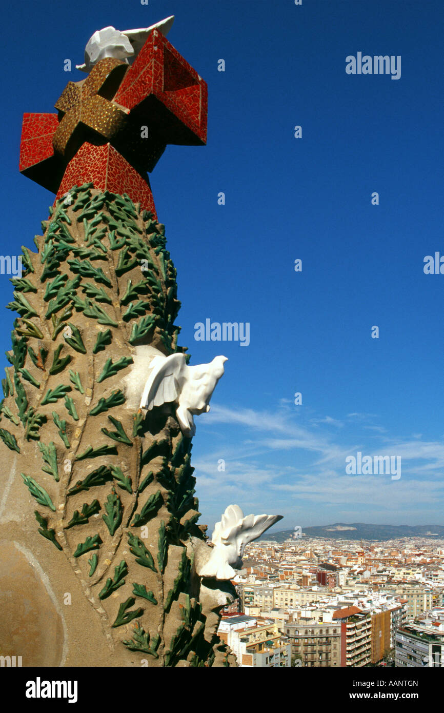 Barcelona view sagrada familia hi-res stock photography and images - Alamy