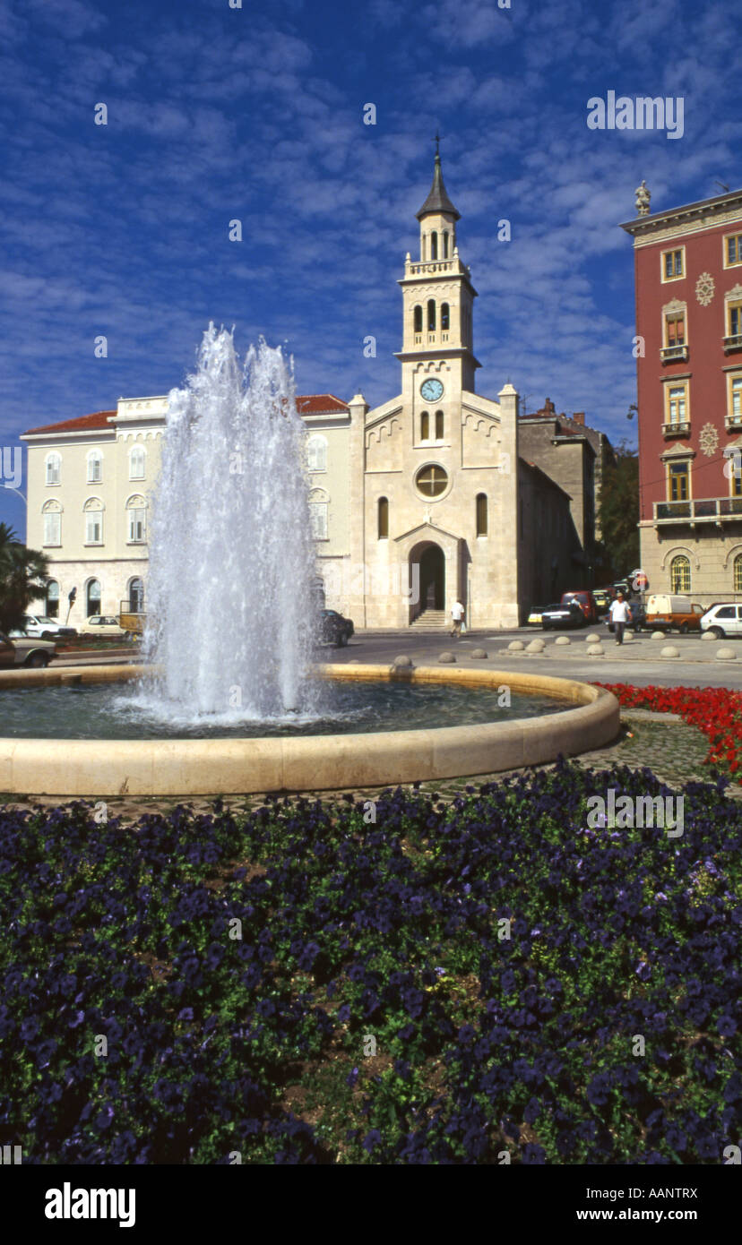 Split, Dalmatia, Croatia. Church of Saint Francis Stock Photo - Alamy