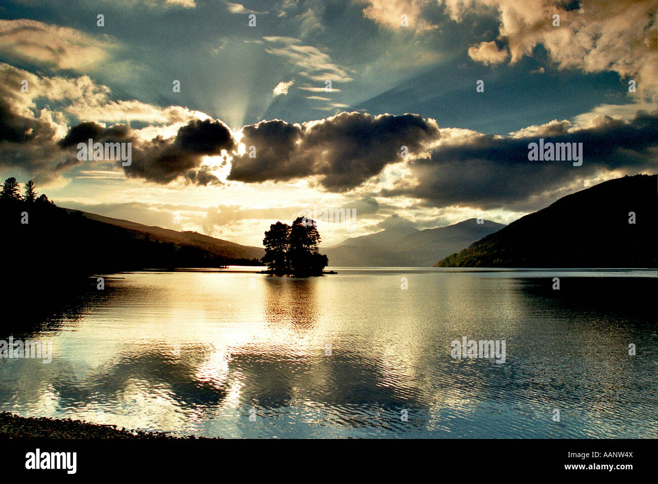 Loch Tay Scotland Stock Photo - Alamy