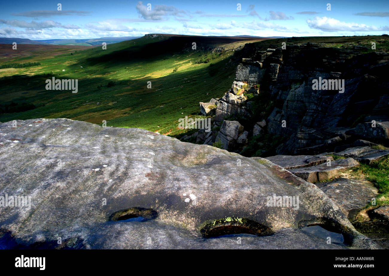 Stanage Edge View Stock Photo - Alamy