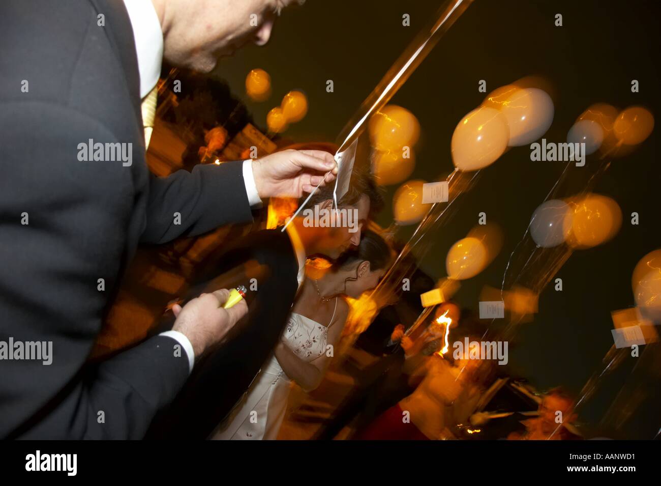 taking balloons to the skies Stock Photo - Alamy