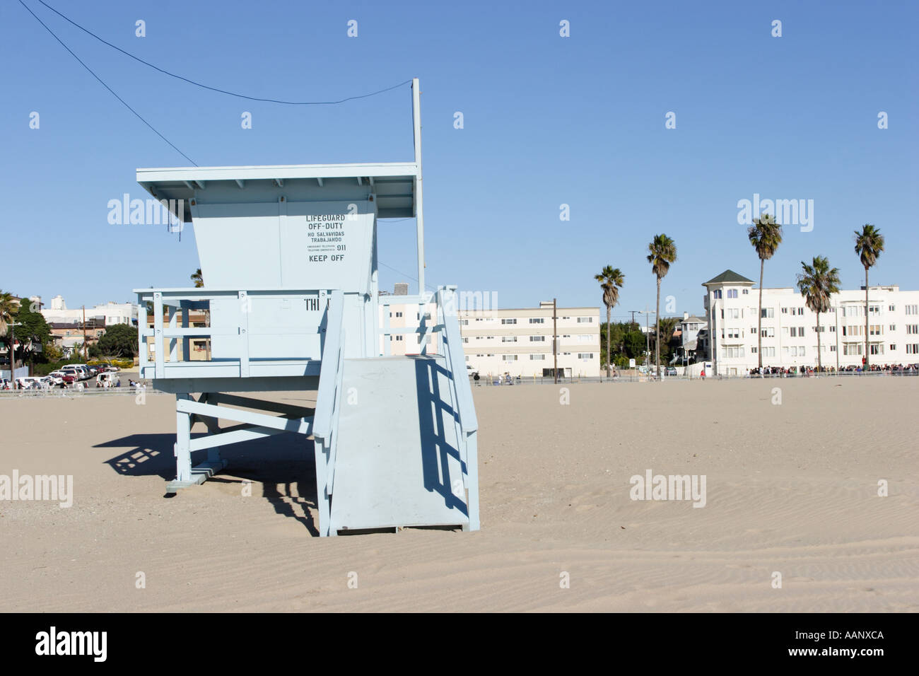 LifeGuard Station Venice Beach Los Angeles California USA Stock Photo ...