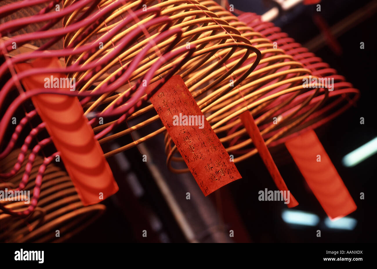 Yellow incense coils hi-res stock photography and images - Alamy
