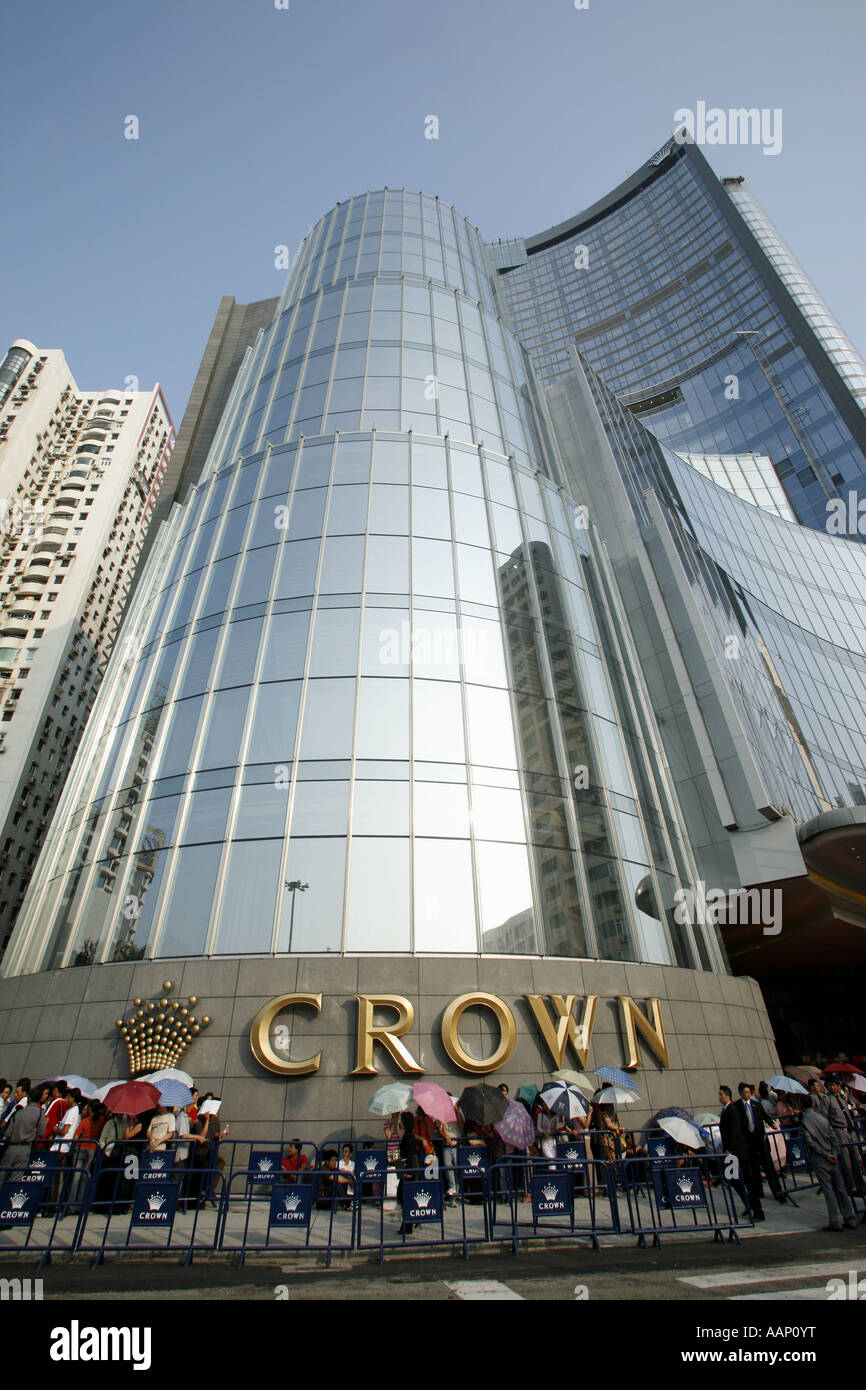 Crown casino, macau Stock Photo - Alamy