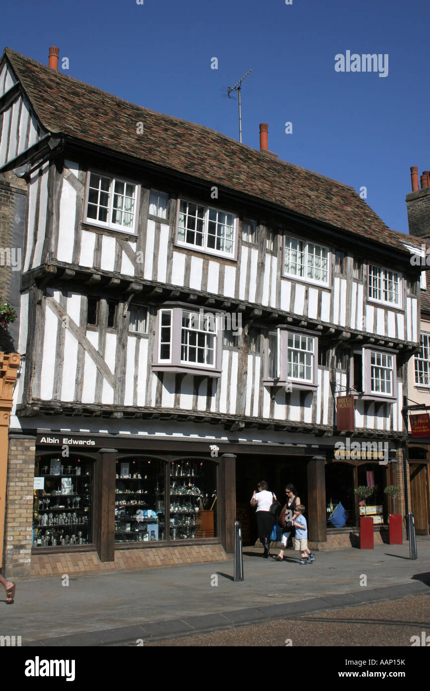A timber framed building in Cambridge in the UK Stock Photo - Alamy