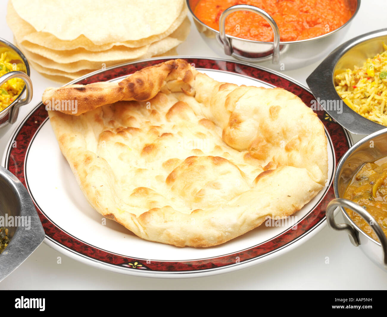 Indian buffet meal spicy cuisine hi-res stock photography and images ...