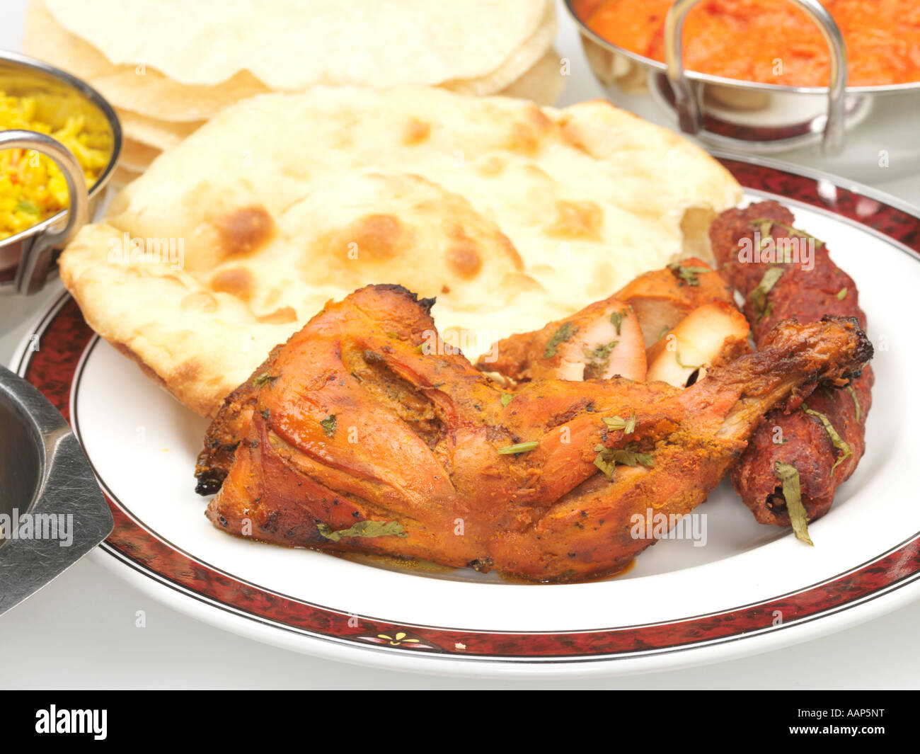 Indian buffet meal spicy cuisine hi-res stock photography and images ...