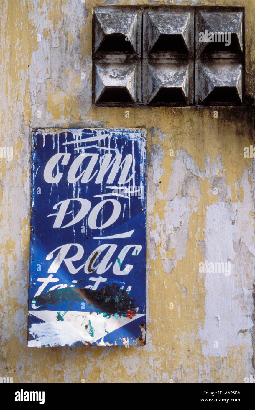 Sign in Saigon Stock Photo - Alamy