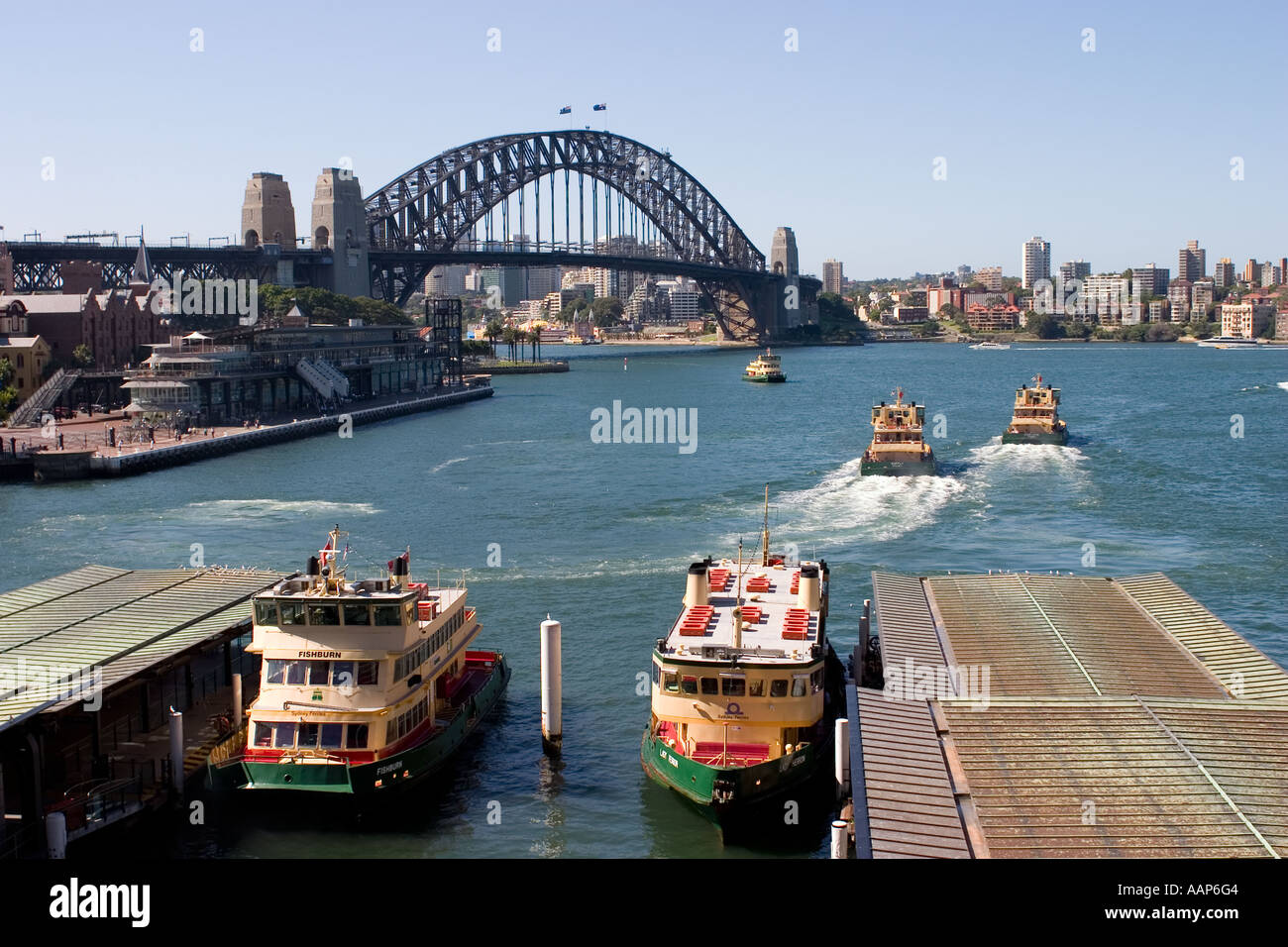 Ferries at Circular Quay Sydney, Australia Stock Photo - Alamy
