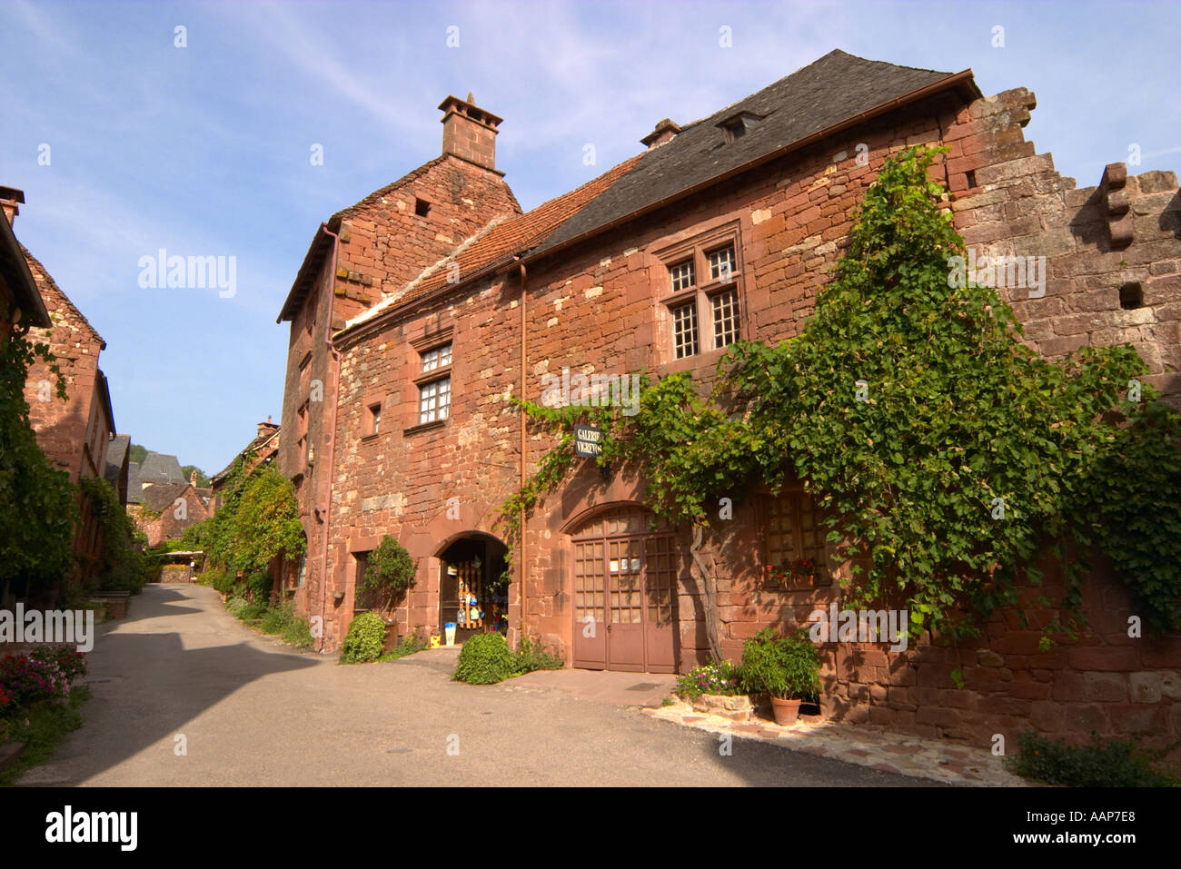 Collonges la Rouge France Stock Photo - Alamy