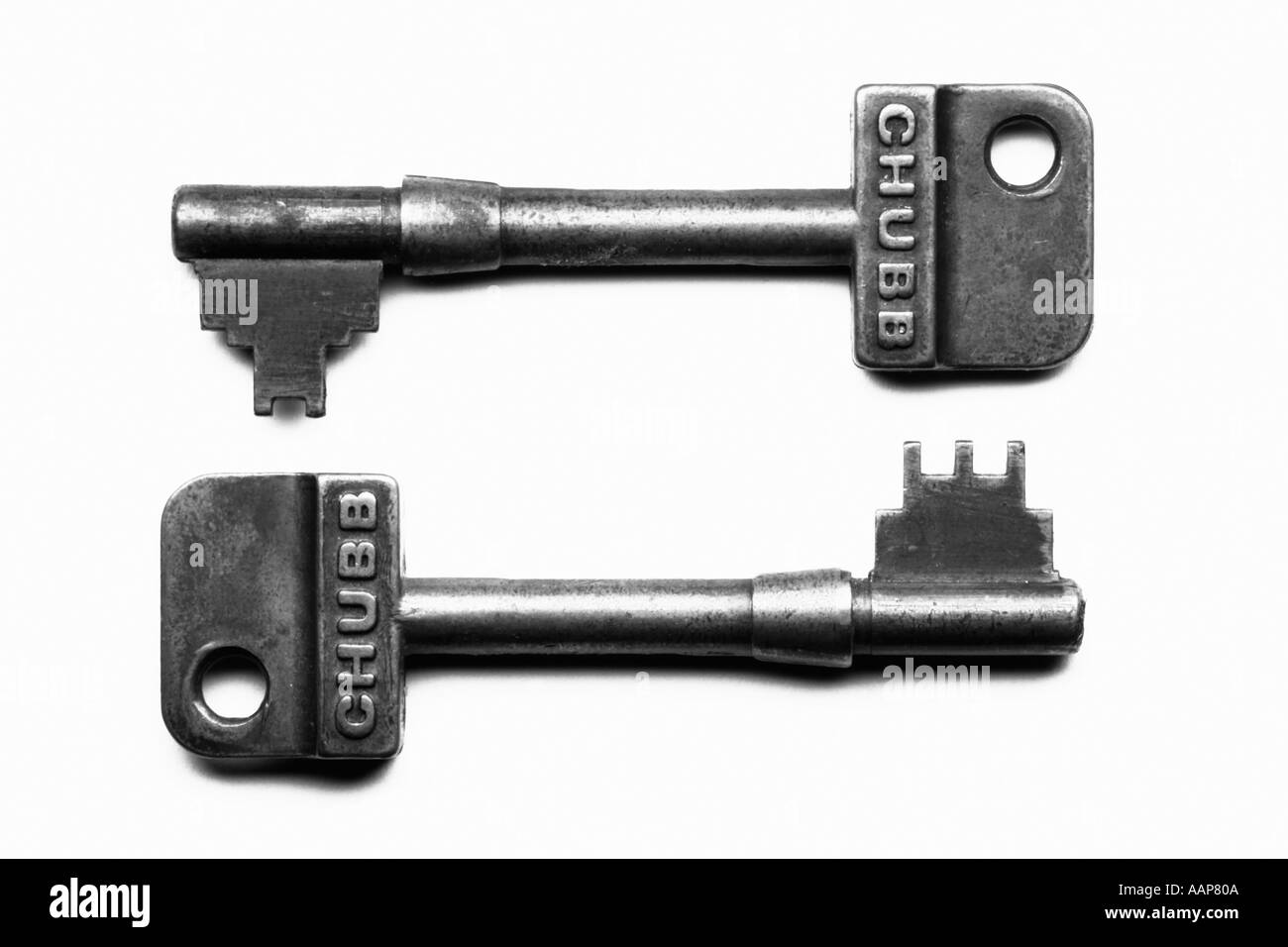 Chubb keys hi-res stock photography and images - Alamy