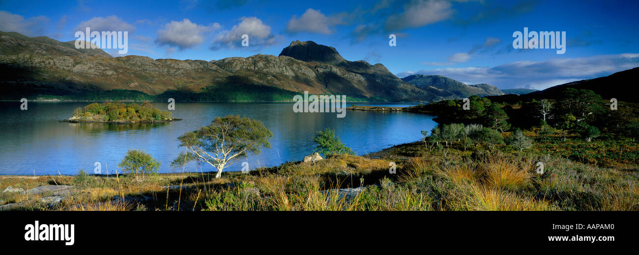 Loch Maree and Mount Slioch Wester Ross Scotland UK Stock Photo - Alamy