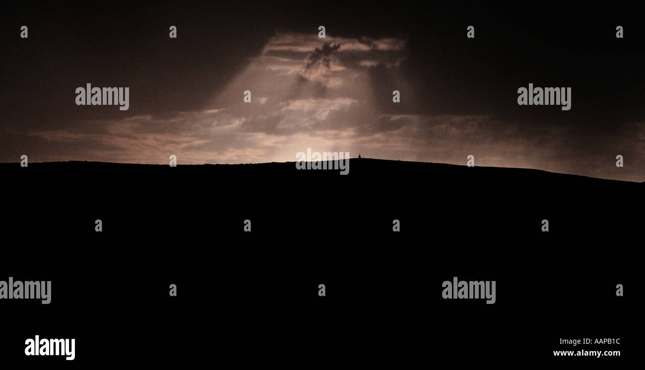 sun light breaking through the clouds UK Stock Photo - Alamy