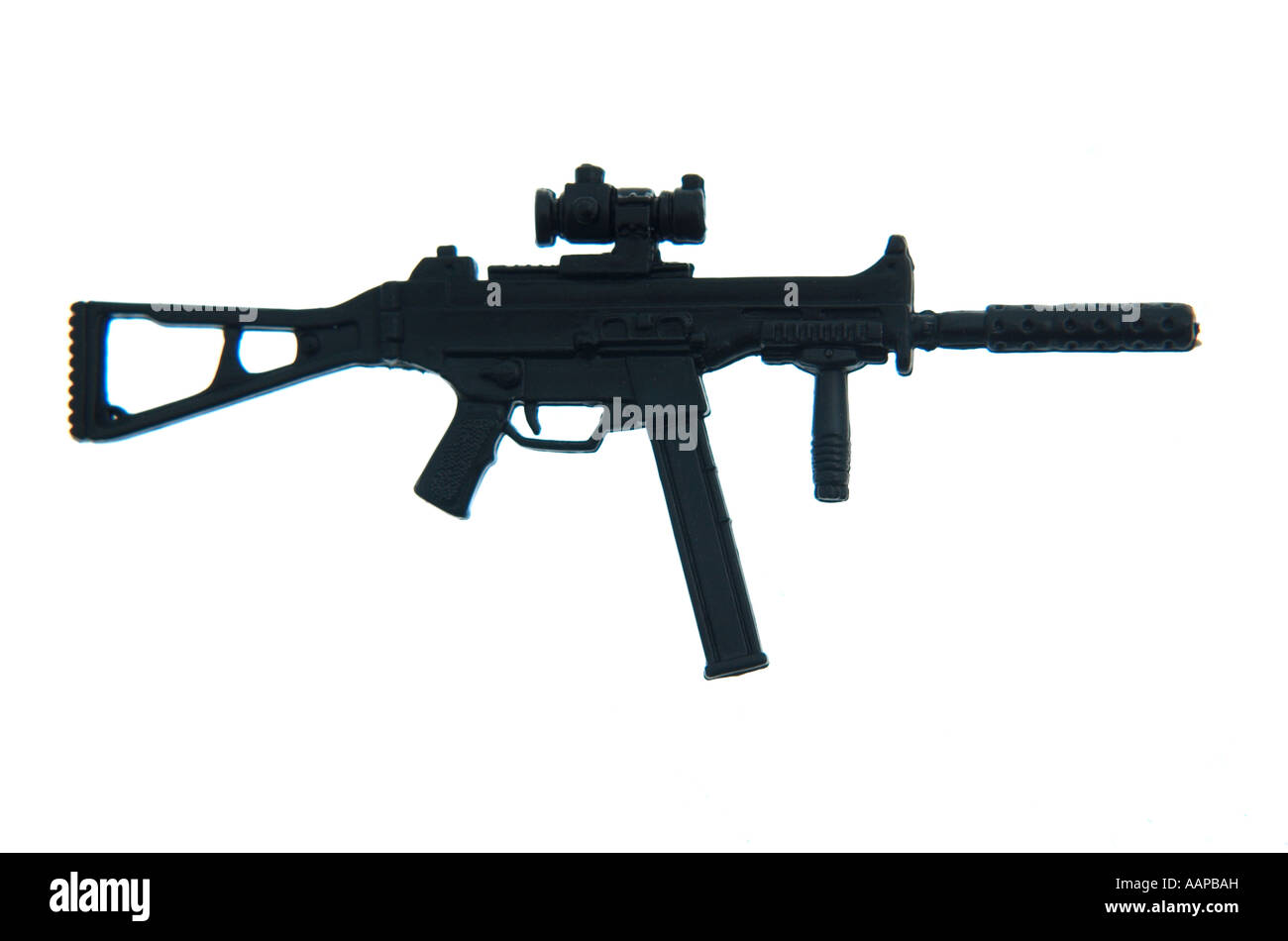 plastic model gun rifle arms Stock Photo - Alamy
