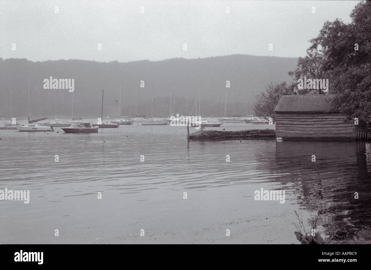 Windermere boathouse lake district hi-res stock photography and images ...