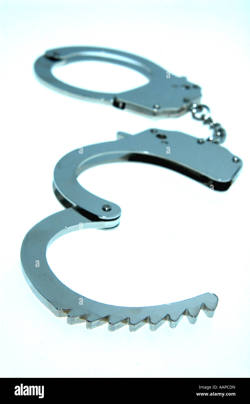 Hand cuff manacle shackle open unlock hi-res stock photography and ...