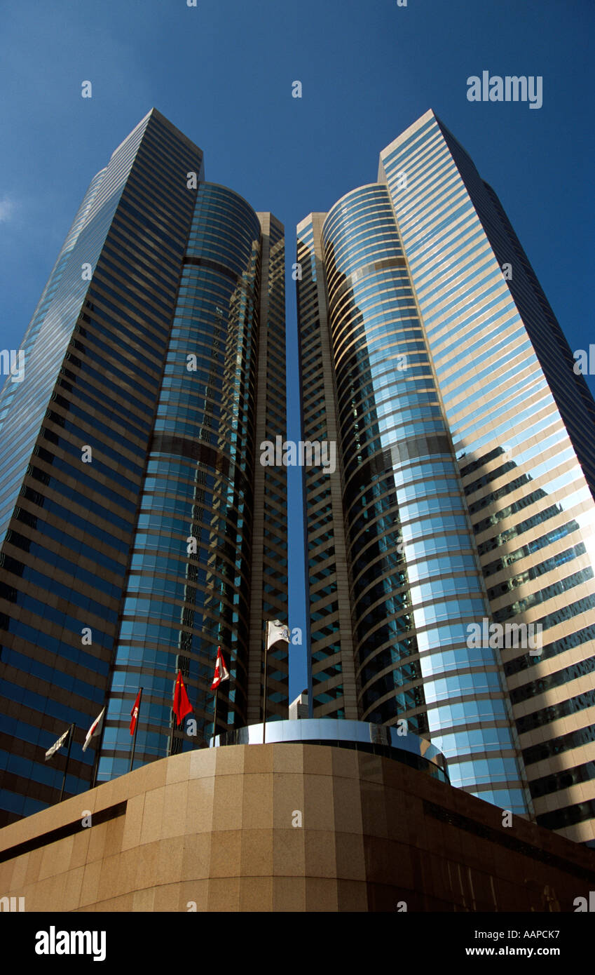 Hong Kong Stock Exchange Towers 1 and 2, Exchange Square, Financial ...