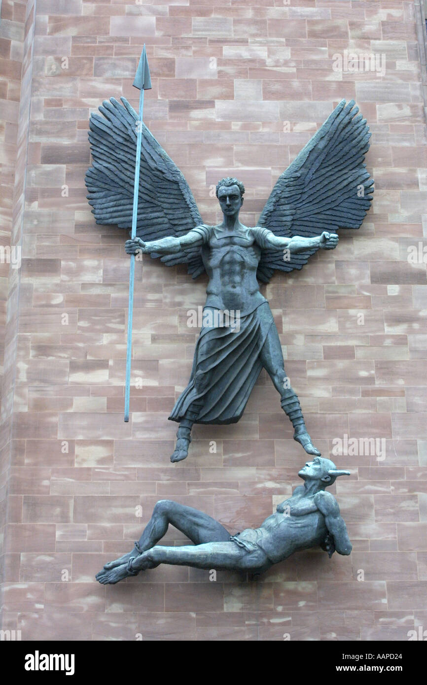 St Michael And The Devil High Resolution Stock Photography and Images ...