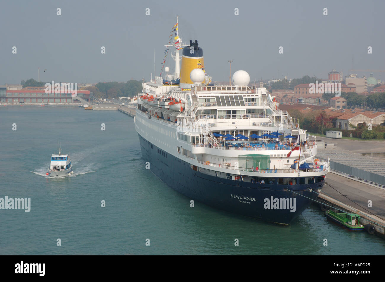 Cruise ship Saga Rose in Venice, Italy Stock Photo - Alamy