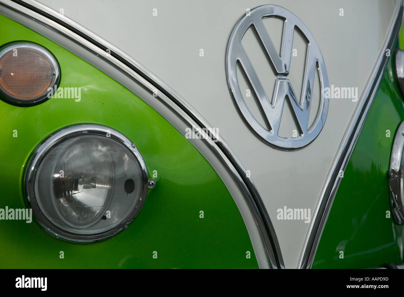 Chrome VW emblem on Volkswagen combo van, Brighton, UK Stock Photo - Alamy