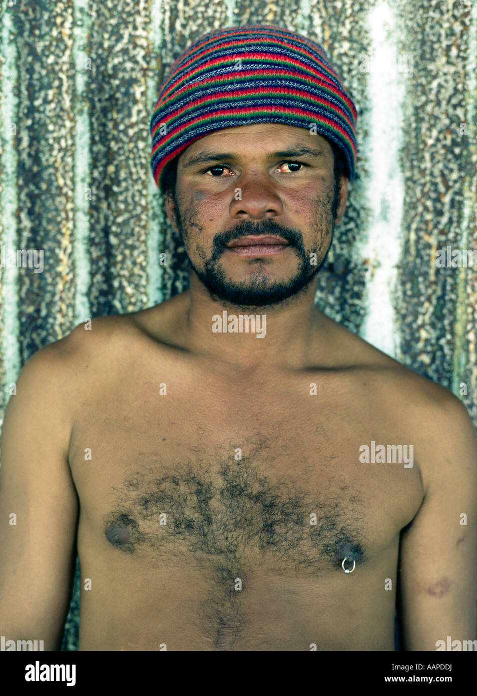 Portrait of coloured man in South Africa Stock Photo - Alamy