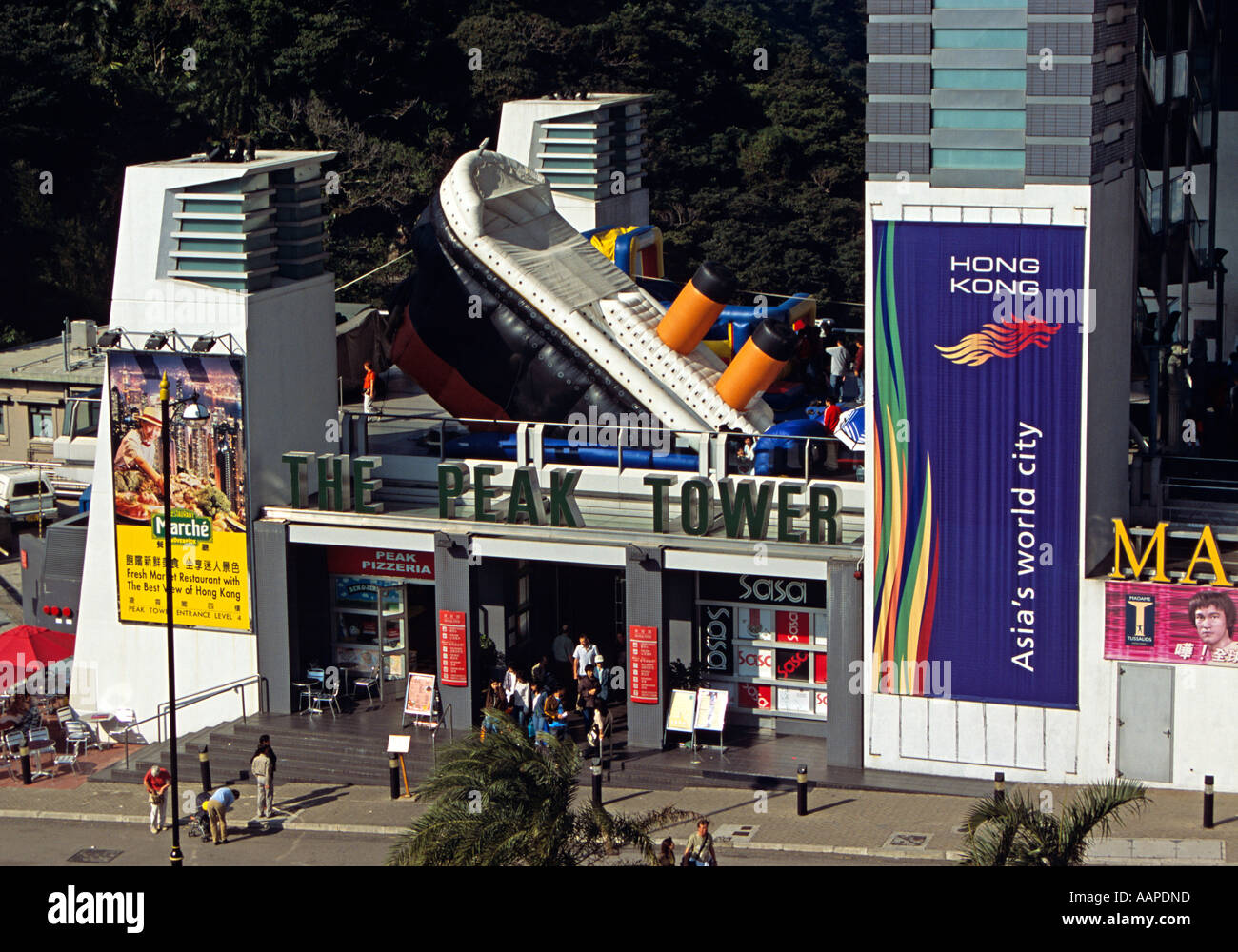 Peak Tower, Victoria Peak, Hong Kong, China Stock Photo - Alamy