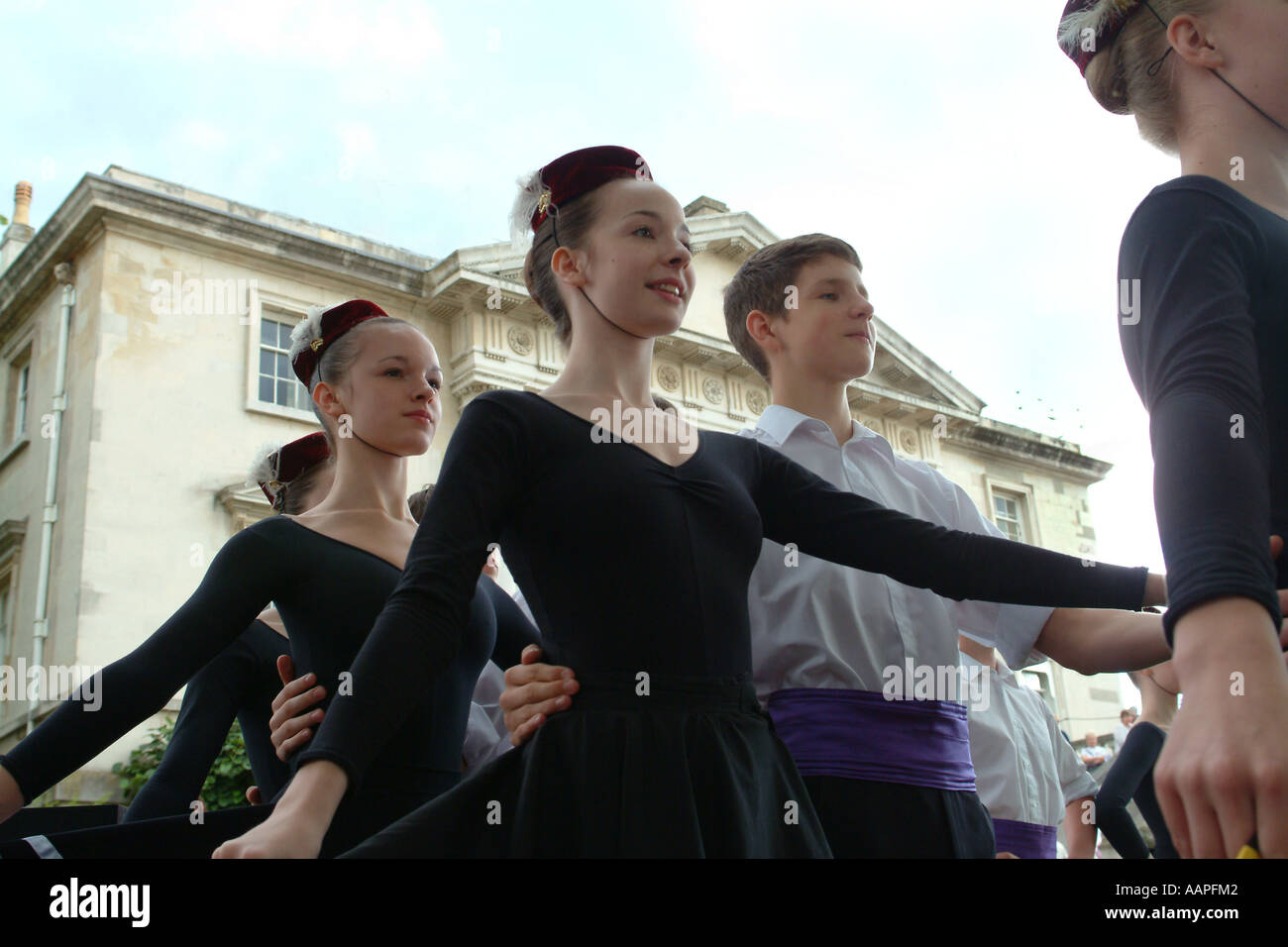 Student dancers at The Royal Ballet School, Richmond Park, summer dance ...
