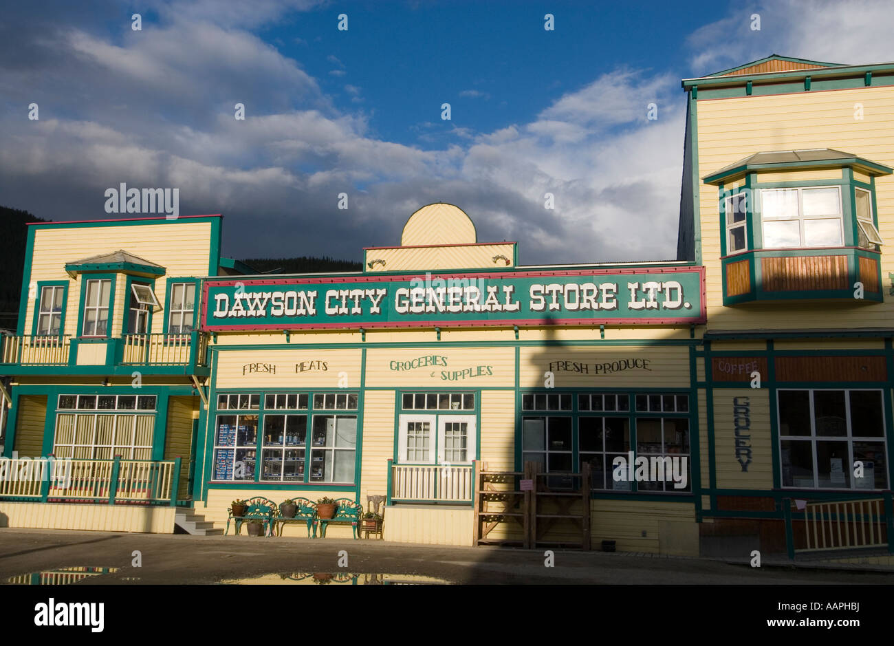 Dawson City General Store Yukon Canada Stock Photo - Alamy