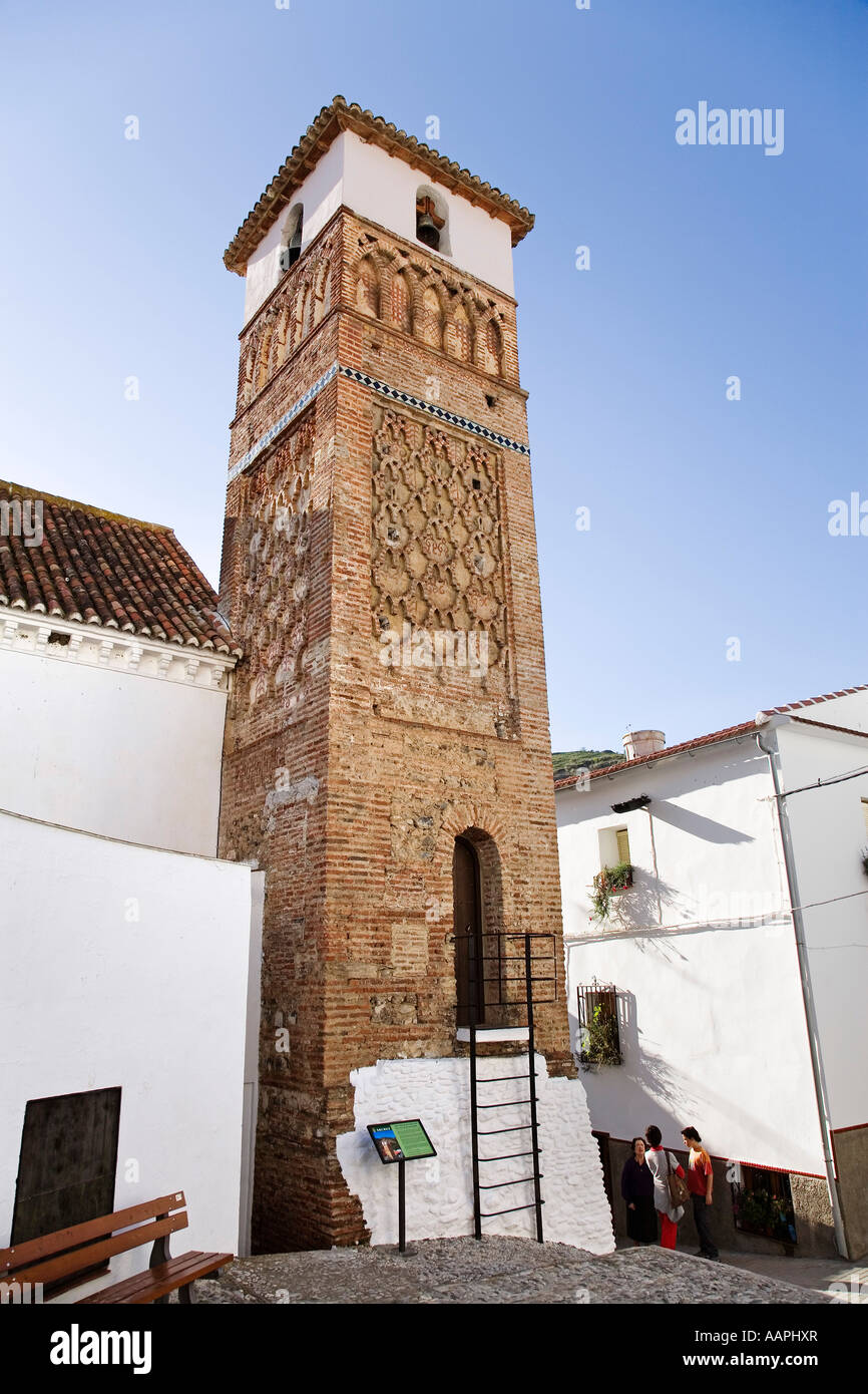 tower alminar mudejar artistic historical monument in archez axarquia ...