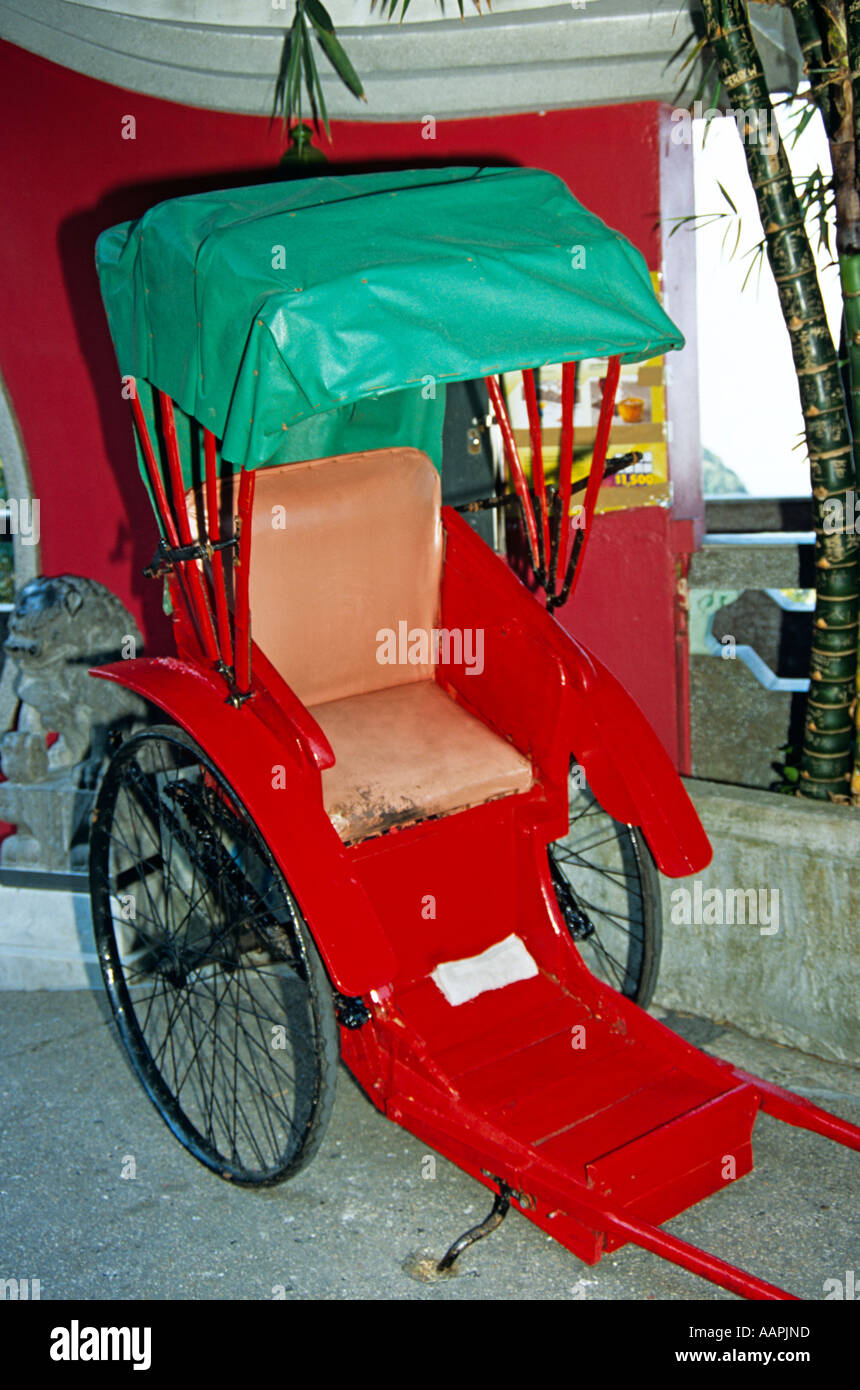 Rickshaw, Hong Kong, China Stock Photo - Alamy