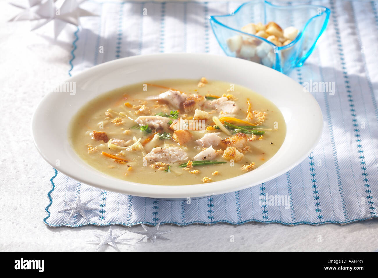 Fish chowders hi-res stock photography and images - Alamy