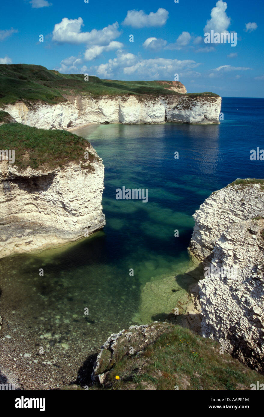 flamborough head yorkshire england uk gb Stock Photo - Alamy