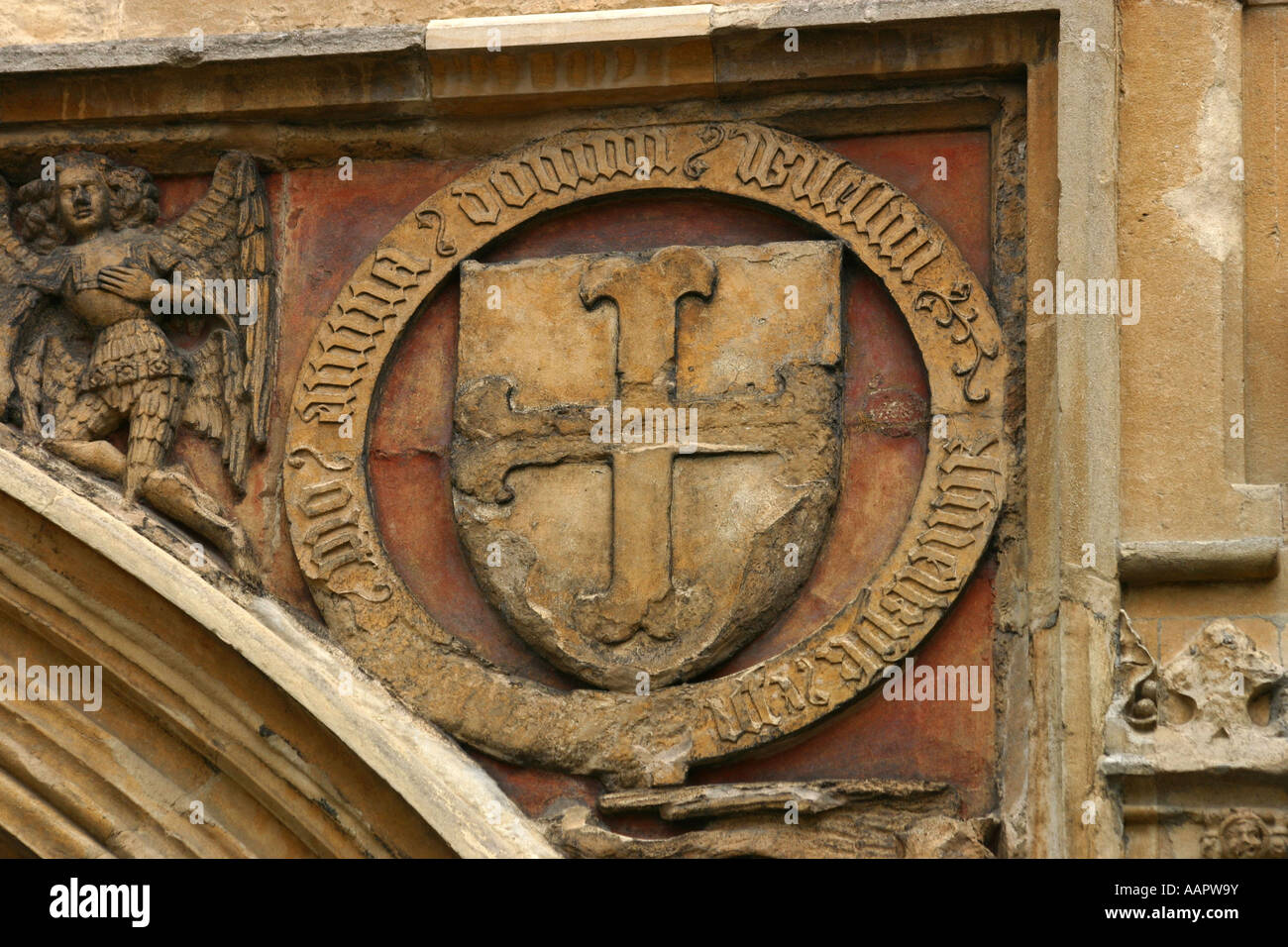 Crest Norwich cathedral England Stock Photo - Alamy